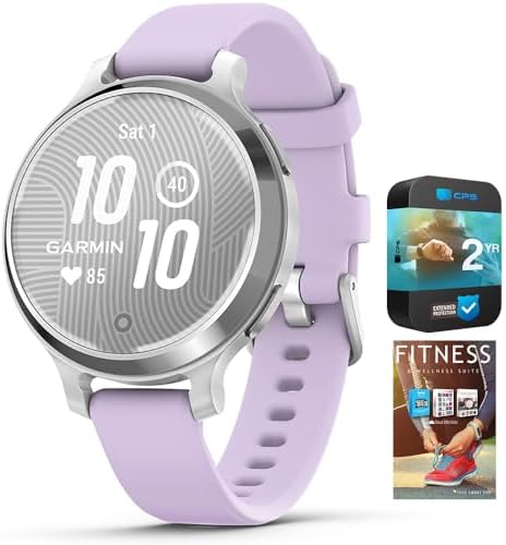 Amazon.com: Garmin 010-02891-01 Lily 2 Active Smartwatch Silver with ...