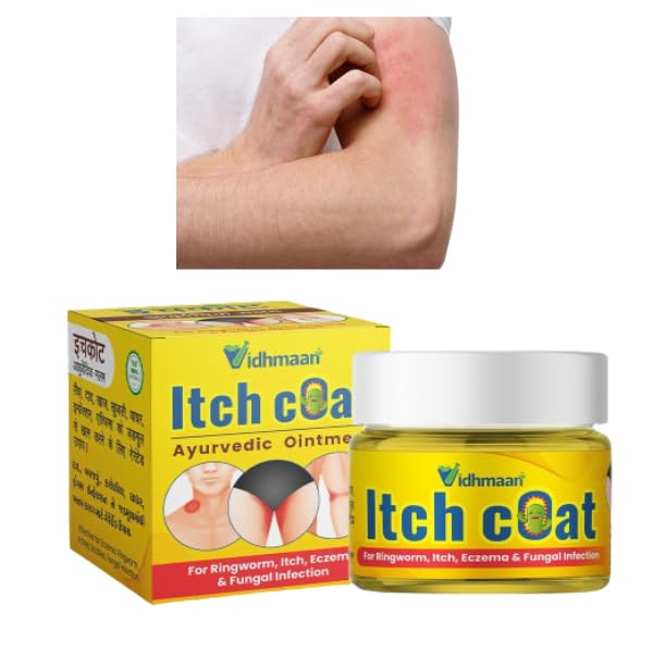 Vidhmaan Ayurvedic ItchCoat Anti fungal Malam - for Ringworm, itching ...