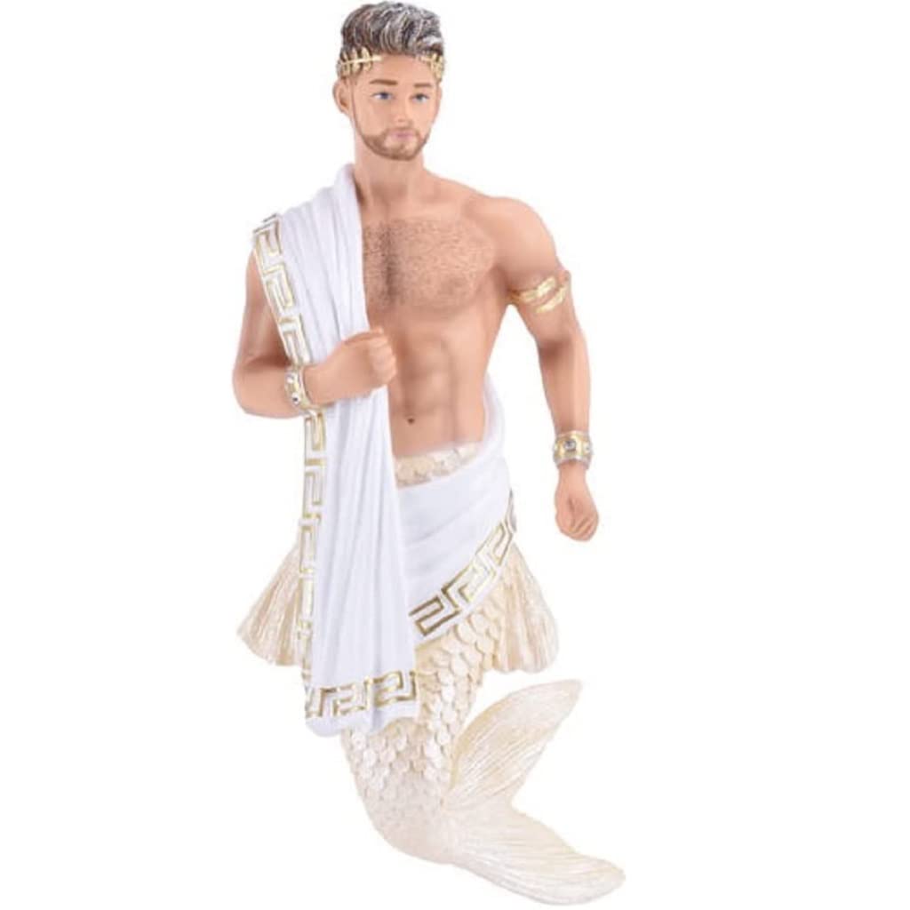 Amazon.com: December Diamonds Grecian God Merman Christmas Tree ...