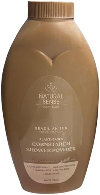 Amazon.com: Plant-Based Cornstarch Dusting Powder (Brazilian Sun ...