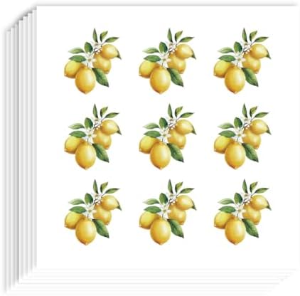 Amazon.com: AHANDMAKER 180 Pcs Self-Adhesive Lemon Stickers, 0.82x0.94 ...