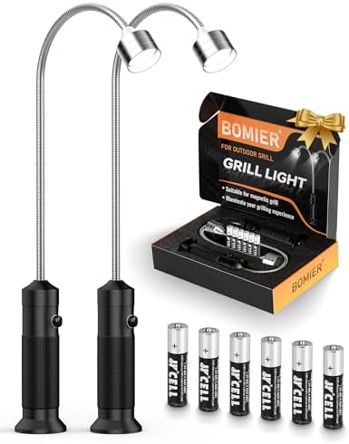 Amazon.com : Cuisinart CGL-502, 2-Pack Magnetic LED Mini Grill Lights ...