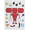 Amazon.com: 12 Sheets Make A Robot Character Stickers, Unique Arts ‘n ...