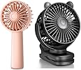 Amazon.com: Handheld Fan, Portable Mini Fan 3 Speeds, 1800mAh Personal ...