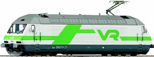 Buy Roco Electric locomotive Sr2, green/white, VR Online at Low Prices ...