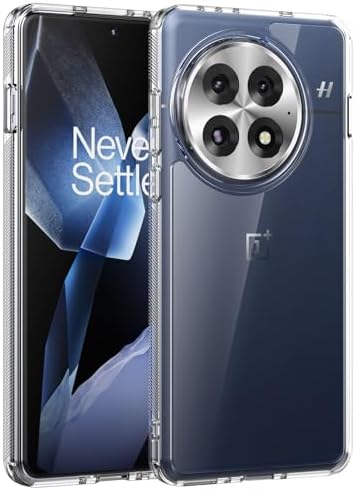 Amazon.com: Cresee Case for OnePlus 13, Crystal Clear Hard Back + Soft ...