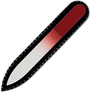 Amazon.com : Mont Bleu Purse Size Glass Nail File Hand Decorated with ...