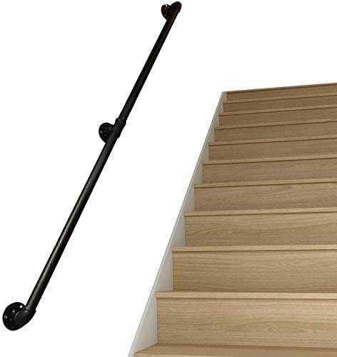 Amazon.com: Stair railings Indoor,Handrail -Complete Kit-1ft~10ft,Stair ...