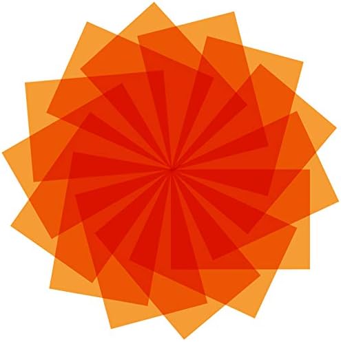 Amazon.com : 14 Pack Colored Overlays Transparency Color Film Plastic ...