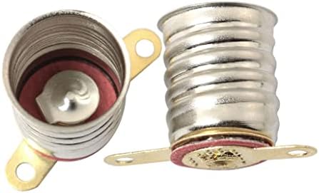 GutReise 10PCS E10 Lamps Base E10 LED Screw-Mount Small Bulbs Holder ...