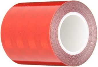 3M 3432 Red Micro Prismatic Sheeting Reflective Tape, 76mm X 4.6m (1 ...
