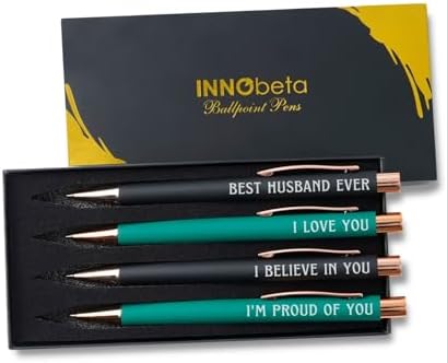 Amazon.com : InnoBeta Husband Gifts from Wife, Birthday Anniversary Valentines Gifts, Ballpoint ...