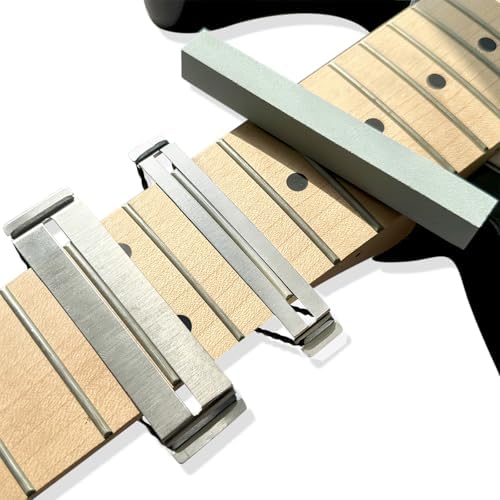 Amazon.com: 2 Sets Guitar Fingerboard Protector Set with Metal ...