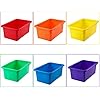 Amazon.com - Outus 60 Pcs Plastic Cubby Bins Bulk for Classroom ...