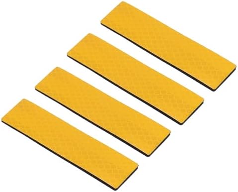 Amazon.com: PATIKIL Reflective Patch 1x4" 2x3", 6 Pcs Hook and Loop ...