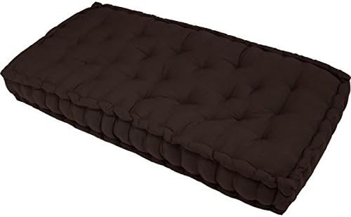 Matelas banquette serge chocolat 60x120x15 : Amazon.fr: Cuisine et Maison