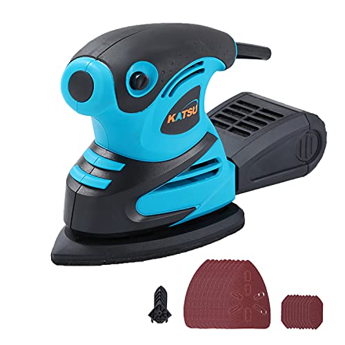 KATSU Tools 180W Palm Sander with Dust Collector Review: A Budget ...
