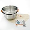 Amazon.com: Kleynhuis Greek Yogurt Strainer Set: Stainless Steel Colander & Bowl with Organic ...