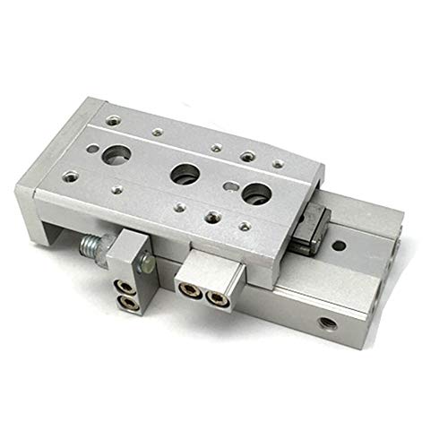 Carus Tool SMC MXS20-75 Air Slide Table Pneumatic Precision Guide Slide ...