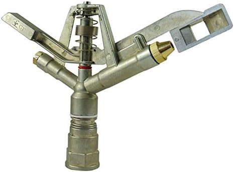 Amazon.com : NAVADEAL DN25 1" Zinc Alloy Rotary Water Irrigation Impact ...