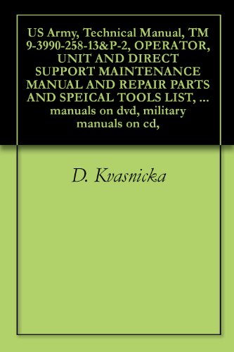 US Army, Technical Manual, TM 9-3990-258-13&P-2, OPERATOR, UNIT AND ...