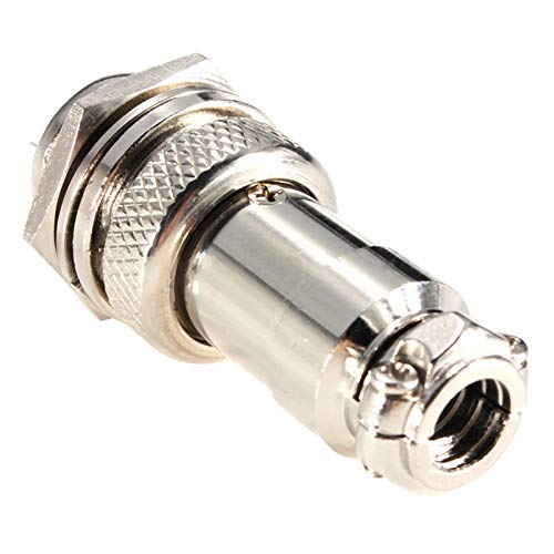 WHIZZO 2X(M16 4Pins 400V Screw Type Electrical Aviation Plug Socket ...