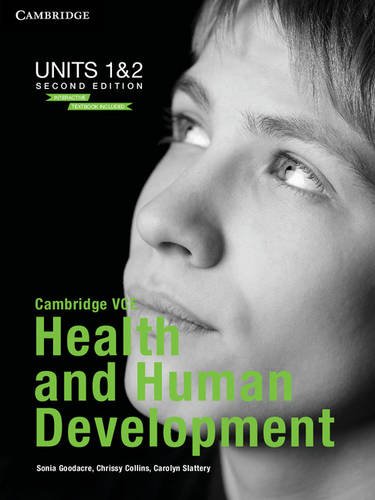 Cambridge VCE Health and Human Development Units 1 and 2 Bundle ...