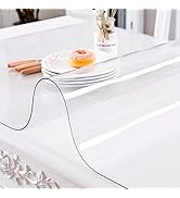 Amazon.com: VEVOR Clear Table Cover Protector, 42 inch/1068 mm Round ...