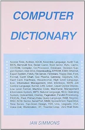 Buy Computer Dictionary Book Online at Low Prices in India | Computer ...