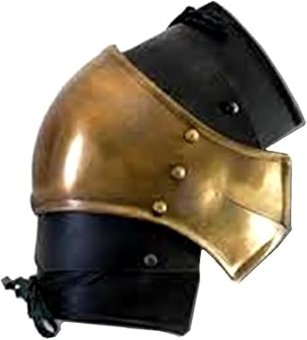 Amazon.com: Medieval Arm Armor with Elbow Cops Armour Halloween LARP ...