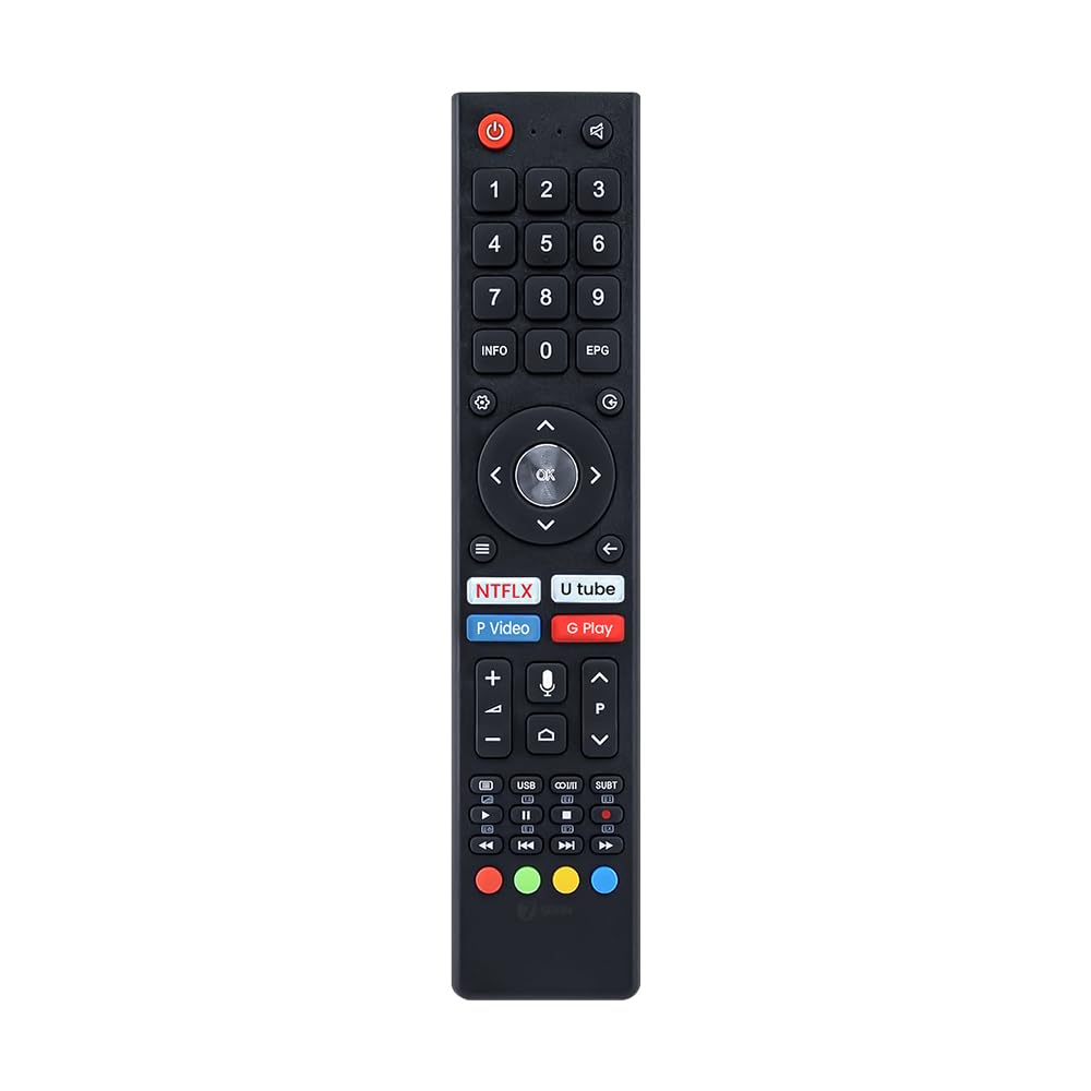 Buy 7SEVEN® Compatible with Vu Smart Tv Remote Original Suitable for ...