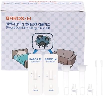 Amazon.com: BAROS-M (House Dust Mite Allergen Test Kit) : Health ...