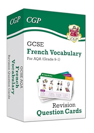 NEW GRADE 91 GCSE AQA FRENCH VOCABULARY: 9781789084566: Textbooks ...