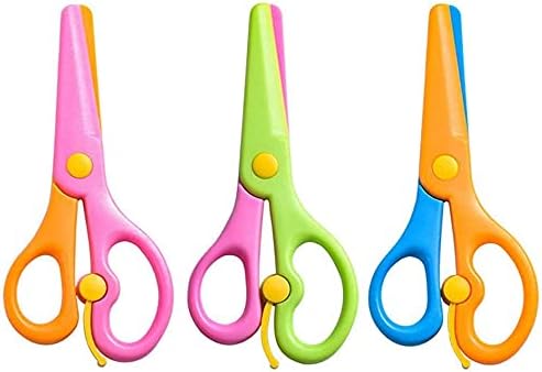 Scissors Children Scissors with Spring Lever Toddler mm Paper-cutting ...