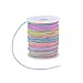 Elastic Cord, Beading Cords Threads, Rainbow Color Stretch String Cord ...