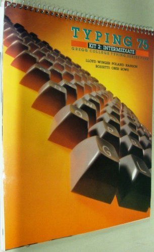 Amazon.com: Gregg College Typing, Series Five, Typing Seventy-Five ...