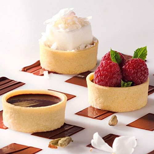 Amazon.com: Pastry Chef's Boutique Premium Mini Round Sweet Tart Shell ...
