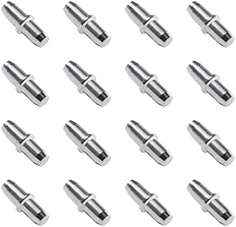 Amazon.com: FANDAMEI 50 Pack Shelf Pins, Metal Nickel Support Pegs ...
