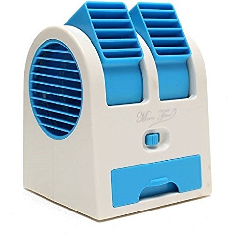 Mini Cooler Dual Bladeless Fan : Amazon.in: Computers & Accessories