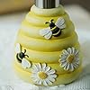 Amazon.com: Bee Soap Dispenser with Rust Proof Pump, Refillable Liquid ...