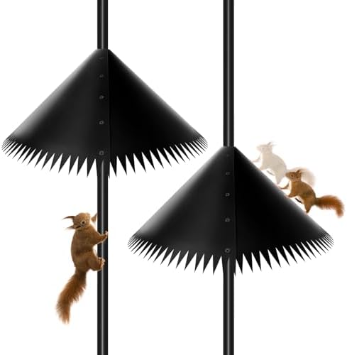 Amazon.com : Bird Spikes, Outdoor Squirrel Spikes, Squirrel Baffles for ...
