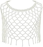 Amazon.com: Aiosy Boho Body Chain Bra Silver Sexy Rhinestone Bikini Bra ...