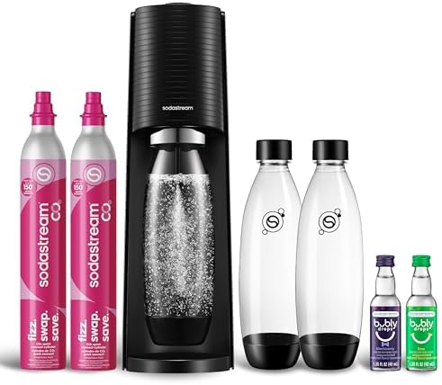 Amazon.com: SodaStream - Terra Sparkling Water Maker | VALUE BUNDLE ...