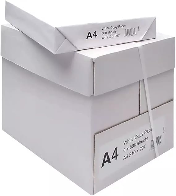 A4 Ream Paper, A4 70 GSM, 1 Ream, 500 Sheets, White Multifunction ...