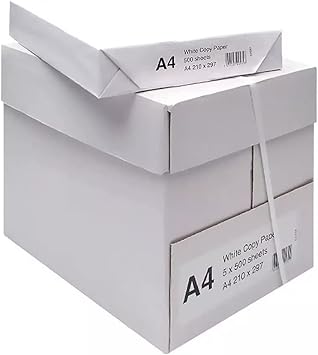 A4 Ream Paper, A4 70 GSM, 1 Ream, 500 Sheets, White Multifunction ...