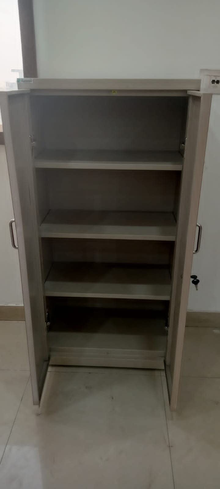 Sharan Almirah Premium Metal Steel Mini Wardrobe | 2 Door Almirah ...