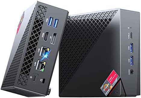 Amazon.com: ACEMAGICIAN [Dual LAN Mini Gaming PC AMD Ryzen 7 5800U Mini PC 16GB DDR4 512GB SSD ...
