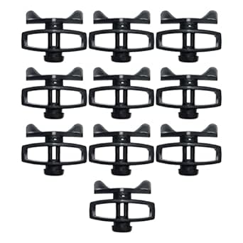 ATORSE™ 10Pcs Electric Fence Strainer Heavy Duty High Tensile Wire ...
