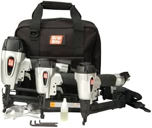Grip-Rite GRTFNKIT3 3-Tool Finish Nailer Combo Kit - Power Tool Combo ...