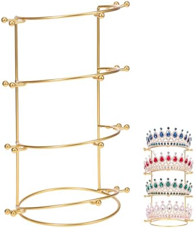 Amazon.com: CALLARON Crown Display Stand, Jewelry Organizer Stand 4 ...
